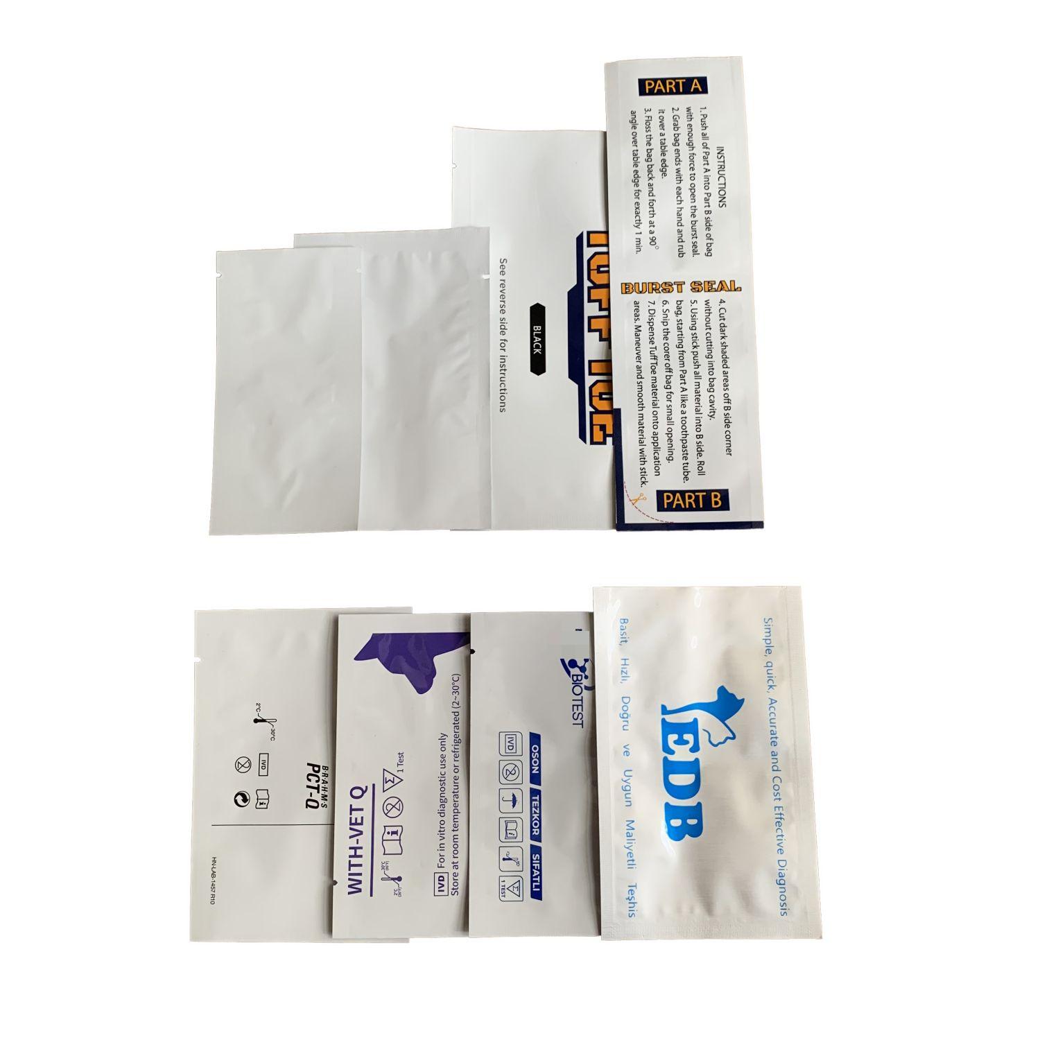 Custom Printed Laminated Foil Pouches for Bio Test Kits from China ...